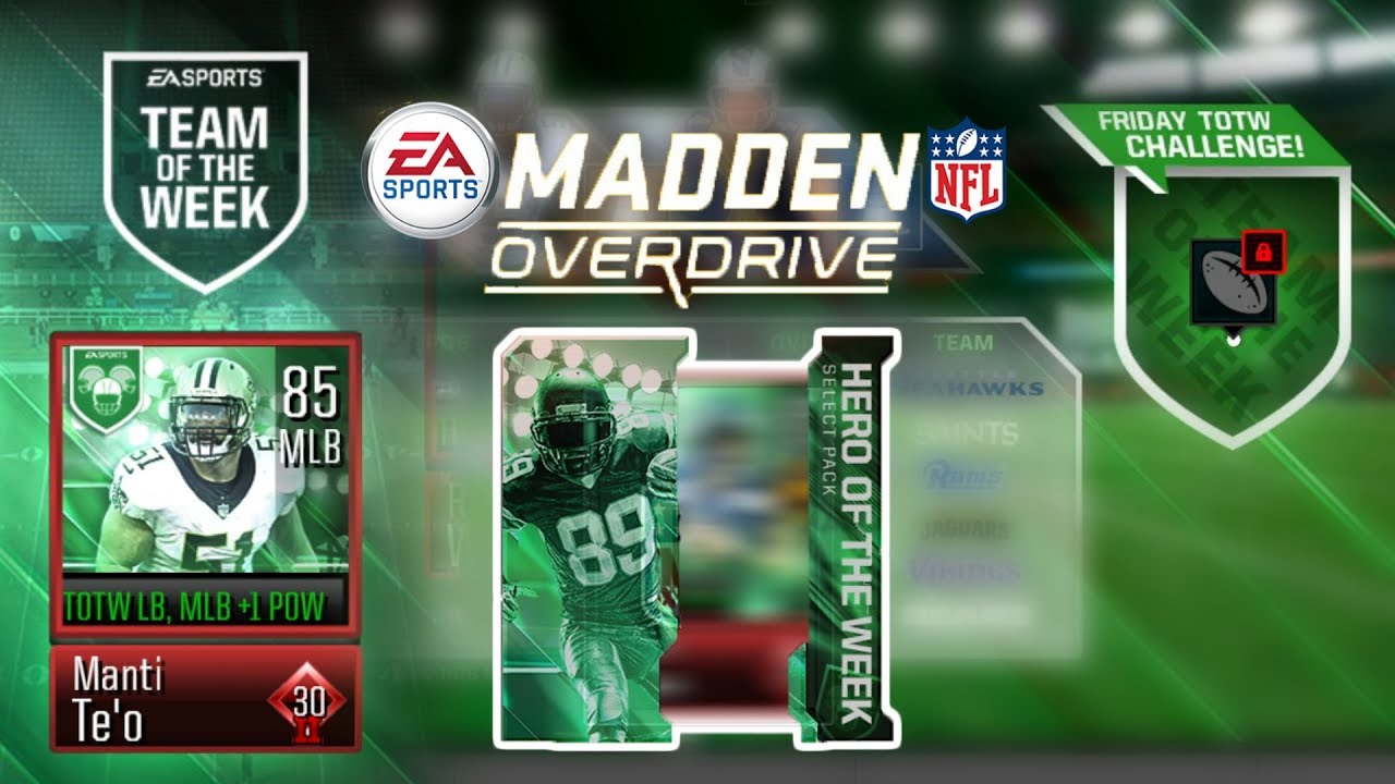 TOTW Program Overview - Madden Overdrive Preview Ep.2 - YouTube
