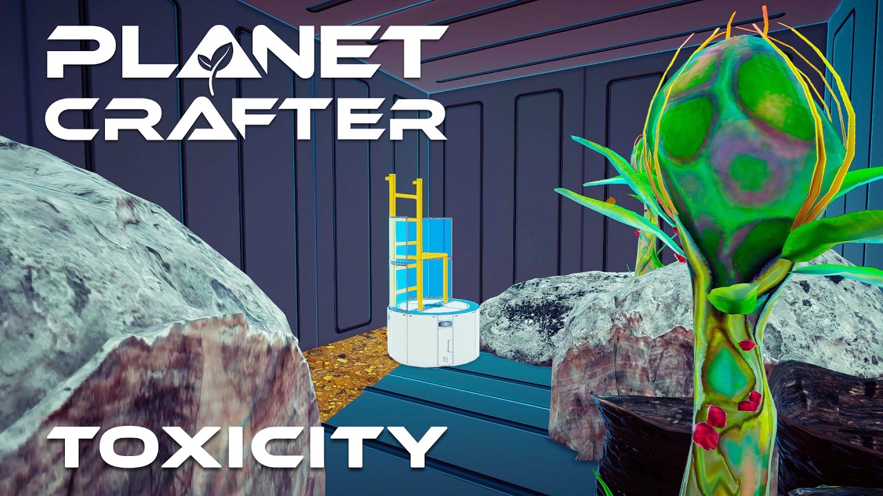 Planet Crafter: Toxicity DLC - The Titanium Mine And Insects [E9] - YouTube