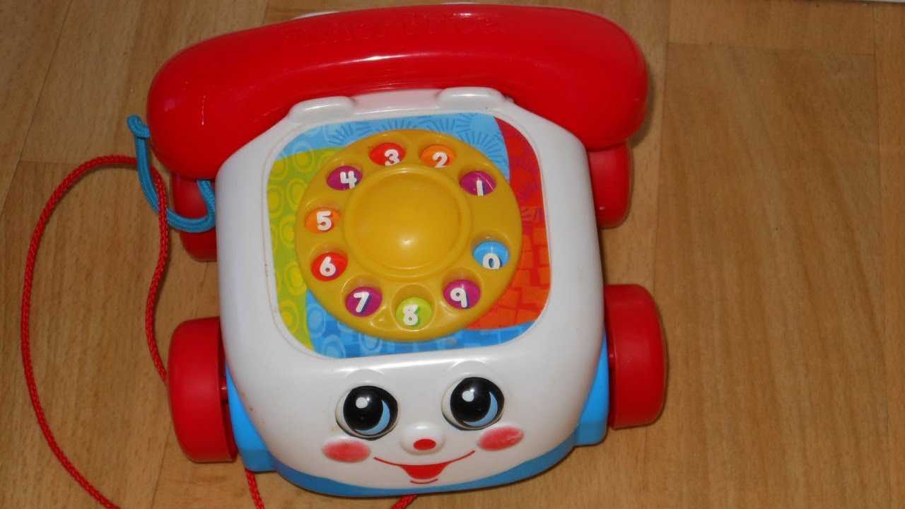 Fisher Price Chatter Phone toy review - YouTube