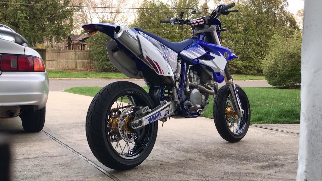 05 wr450f GYTR Cold Start Walk Around - YouTube