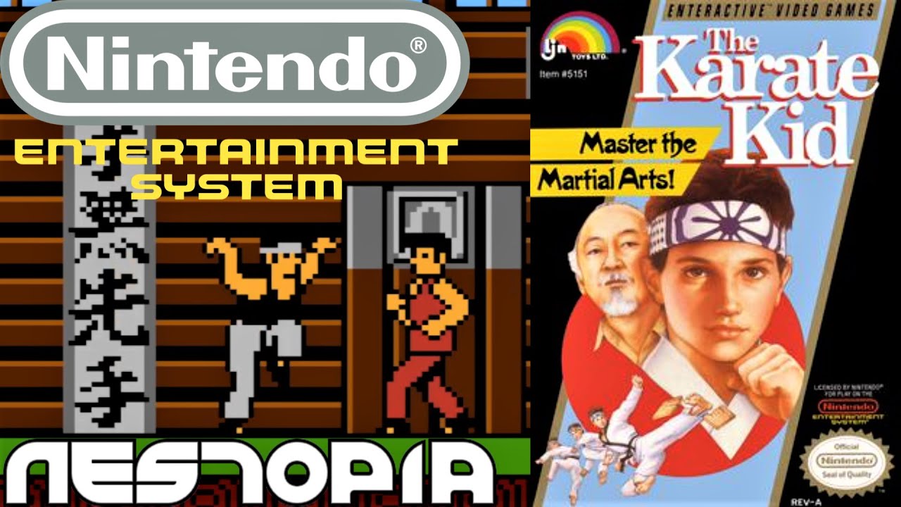 The Karate Kid (1987) Nintendo Entertainment System (NES) Gameplay in ...