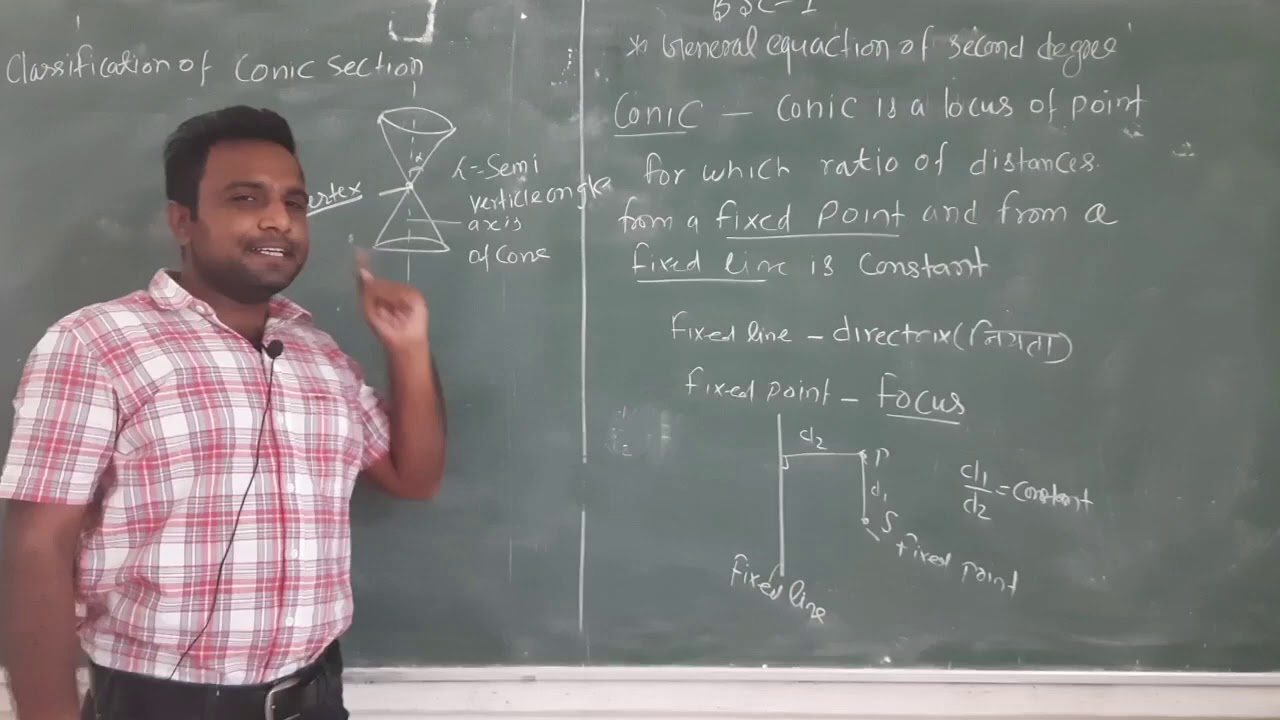#1.ll Classification of conic or Conic section ll Coordinate geometry ...