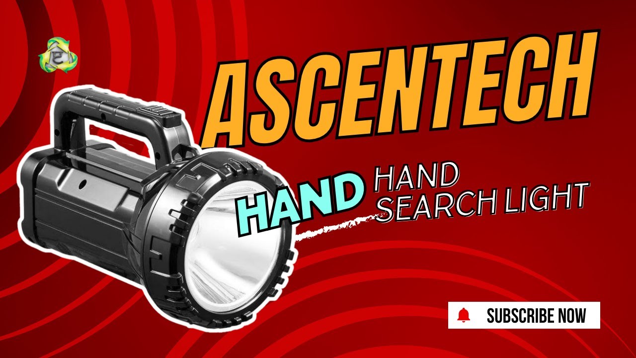 Ascentech Hand Held Search Light | LED Light | Ascentech Light | Torch ...