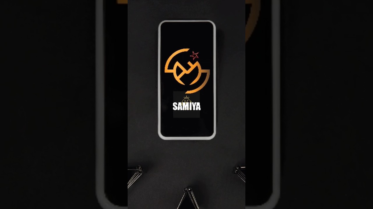 SAMIYA Name Logo Design #graphicdesign #logodesign #shortsvideo #illustrator #logo #explore ...