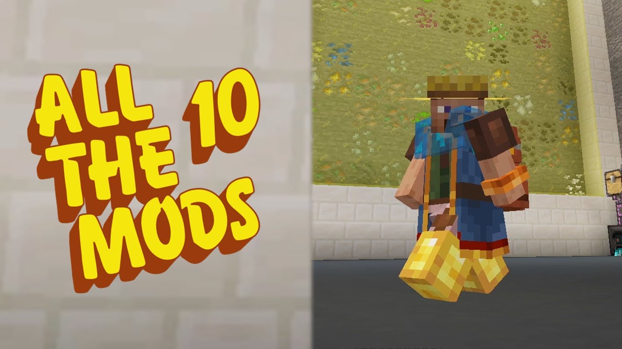All The Mods 10: How To Get UNLIMITED ORES And Process Them- EP 8 - A ...