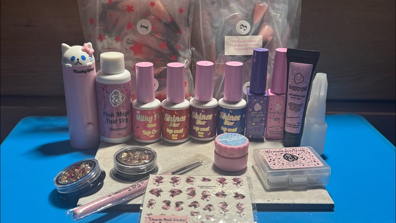Enailcotoure $20 Scoop Nail Mystery Box - YouTube