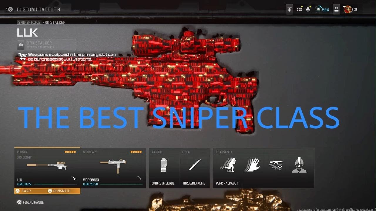 THE BEST NEW META SNIPER CLASS ON WARZONE 3 "NO COMMENTARY" - YouTube