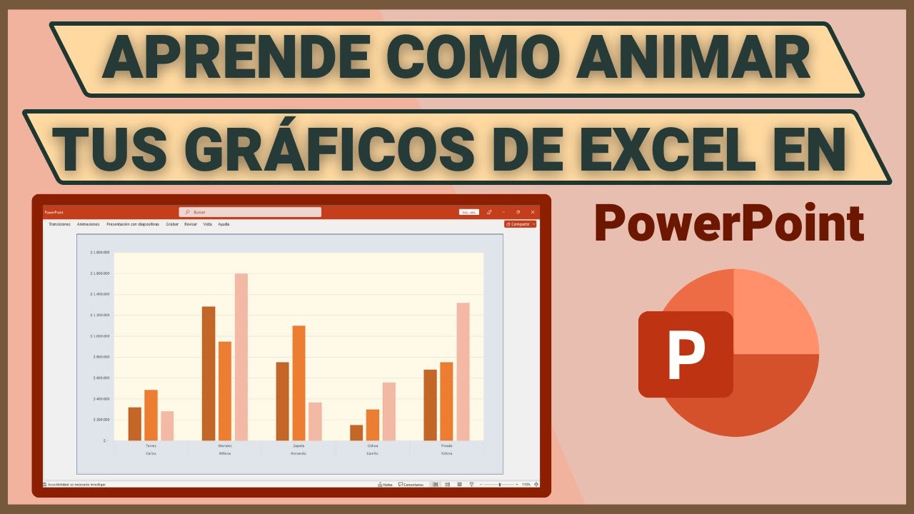 Como ANIMAR GRÁFICOS de Excel en PowerPoint - YouTube
