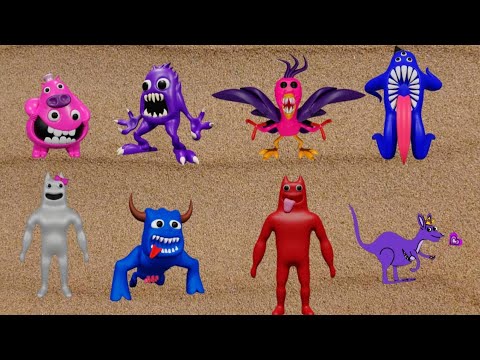 GARTEN OF BAN BAN 3,RAINBOW FRIENDS,BLUE FRIENDS,RED FRIENDS,ORANGE ...