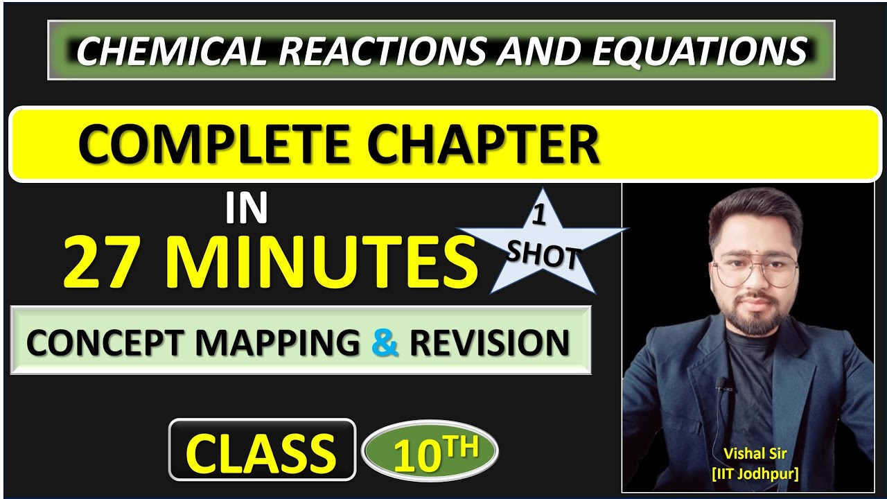 Complete Chemical Reactions & Equations in 27 Minutes for class#10th # ...