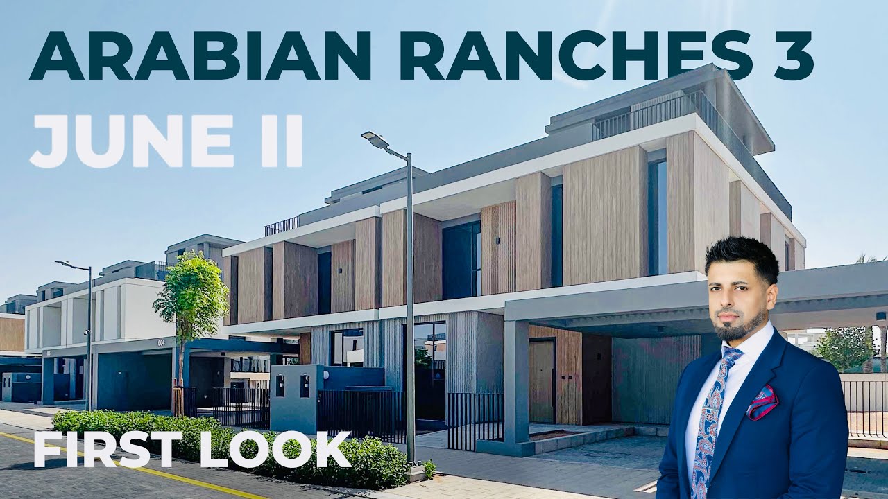 June 2, Arabian Ranches 3 - Full Walkthrough of a 4 Bedroom Twin Villa ...