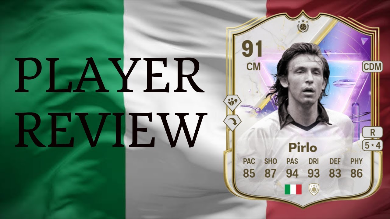 91 FUTURE STARS ICON PIRLO SBC PLAYER REVIEW! FC 25 ULTIMATE TEAM - YouTube