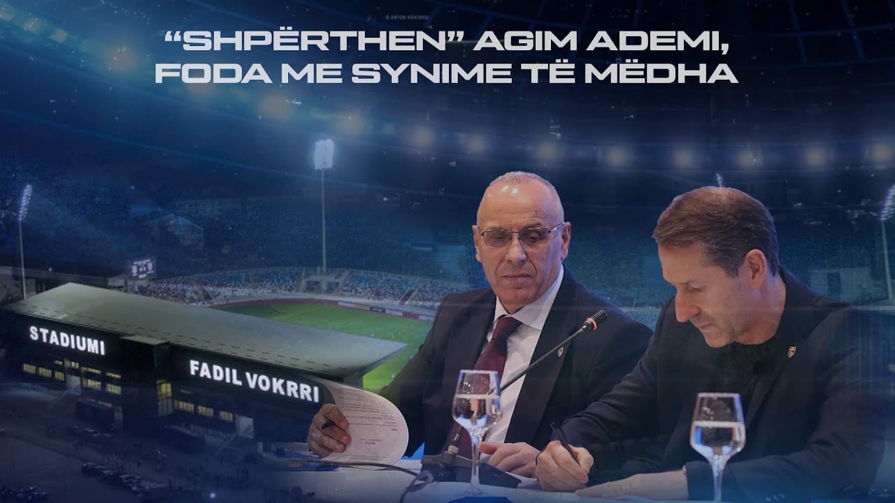 𝐃𝐔𝐄𝐋𝐈 𝐒𝐏𝐎𝐑𝐓𝐈𝐕 - “SHPËRTHEN” AGIM ADEMI, FODA ME SYNIME TË MËDHA - YouTube