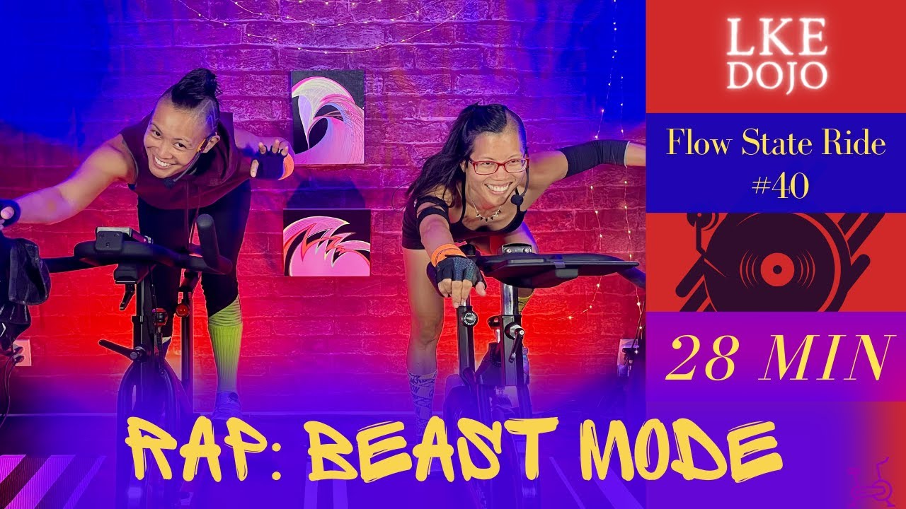 RAP: BEAST MODE (Advanced) // FSR #40 // Indoor Cycling Workout Spin ...