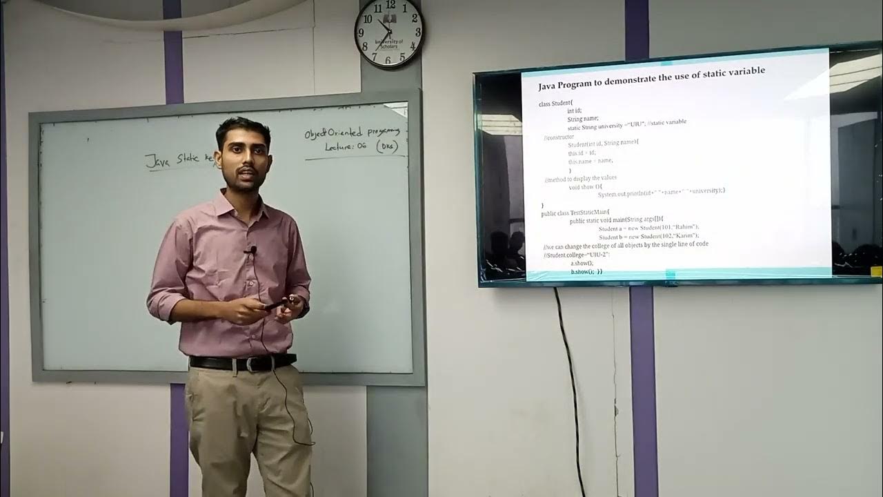 Object Oriented Programming | Lecture - 08 | CSE | DKS | University of Scholars - YouTube