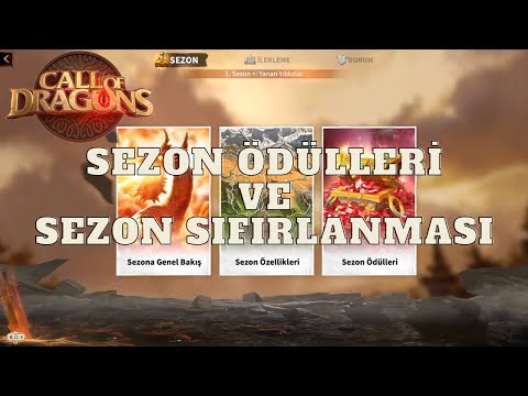 Call Of Dragons*Sezon Ödülleri ve Sıfırlanması
