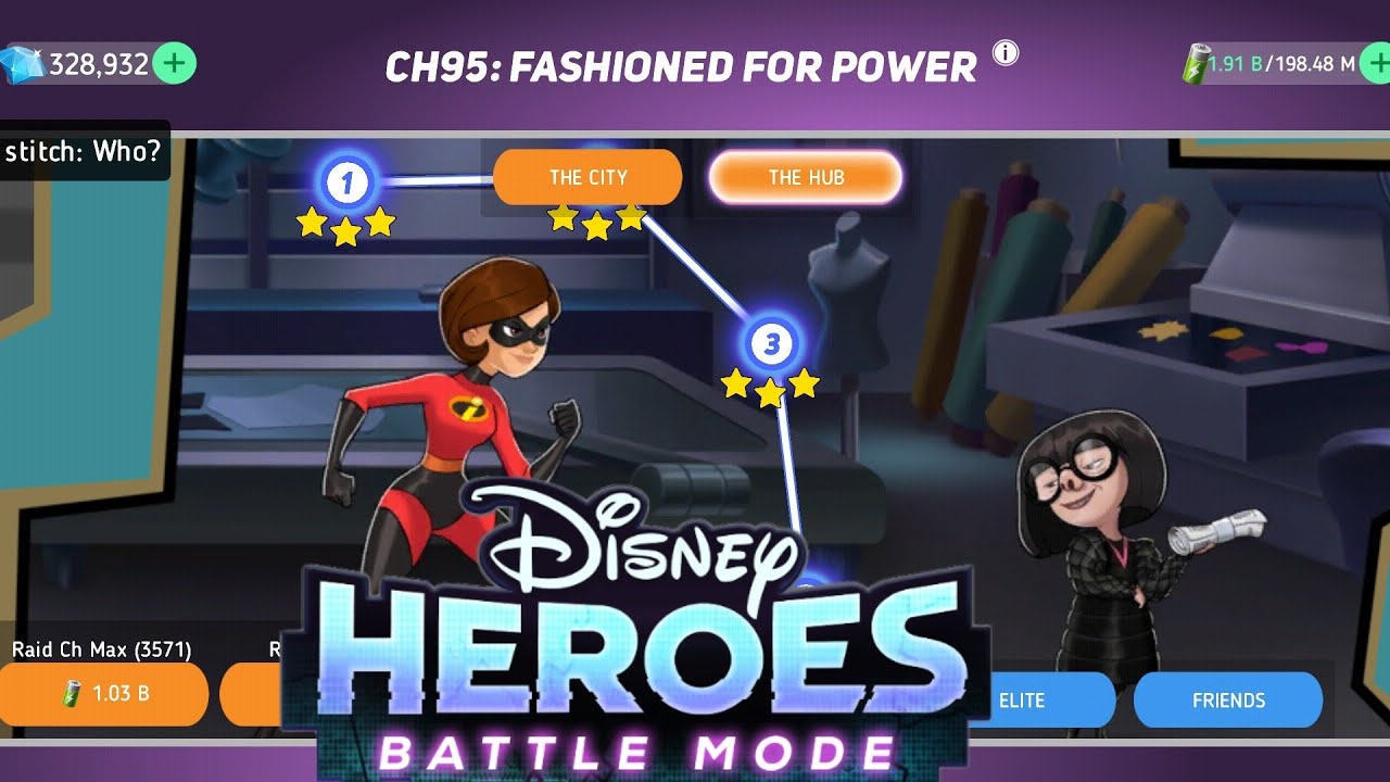 Disney Heroes; Battle Mode CH95: Fashioned For Power - YouTube