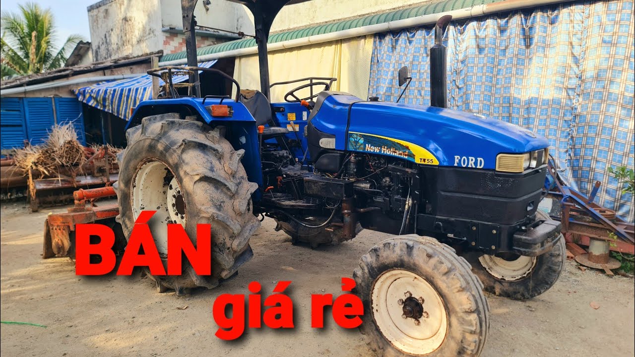 Bán new holland tt55 / máy chuẩn về là xài ..lh 0988661275 - YouTube