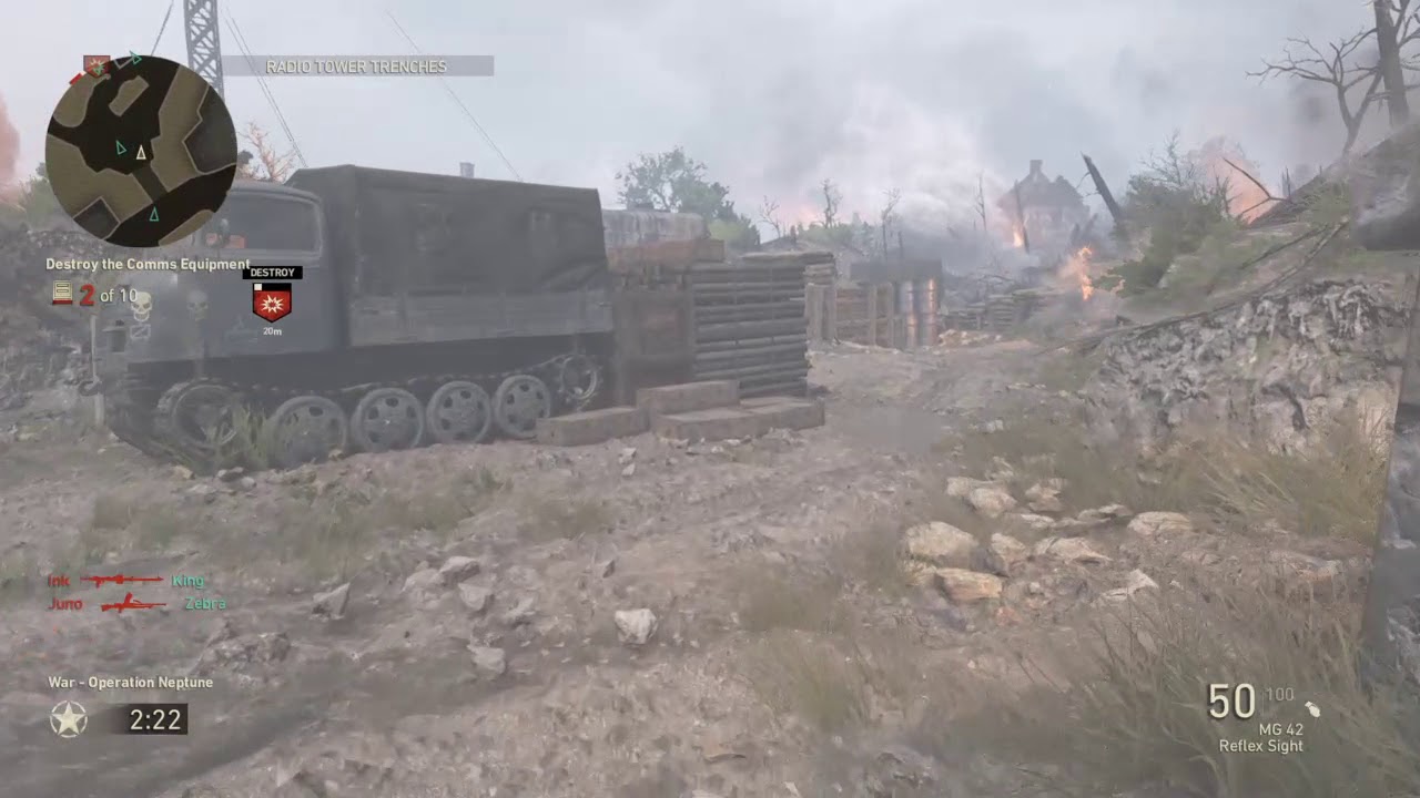 COD WW2 D-DAY OMAHA BEACH BATTLE 1944 - YouTube