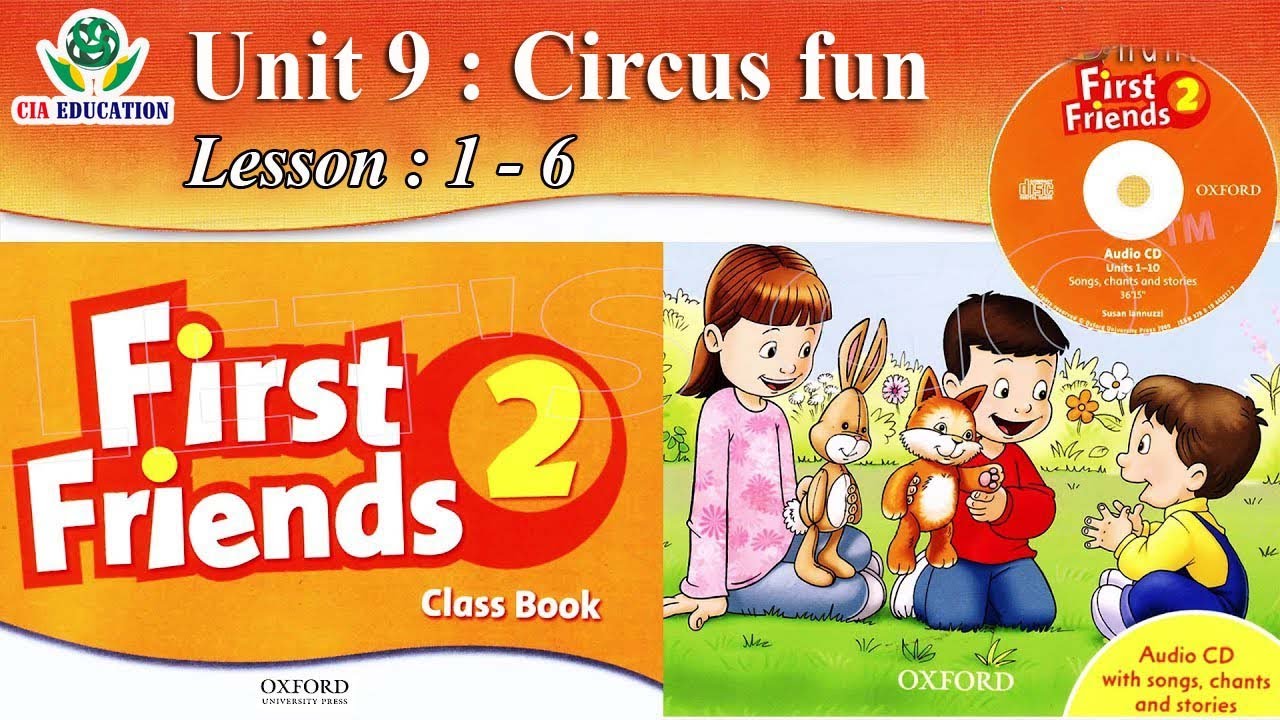 First Friend 2 - Unit 9 [ Lesson 1 - 6 ] - YouTube