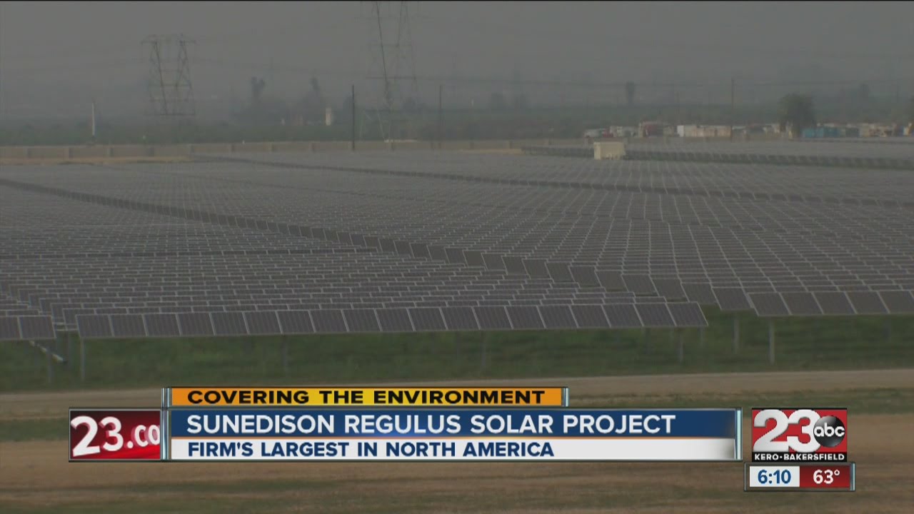 SunEdison Regulus Solar Project - YouTube