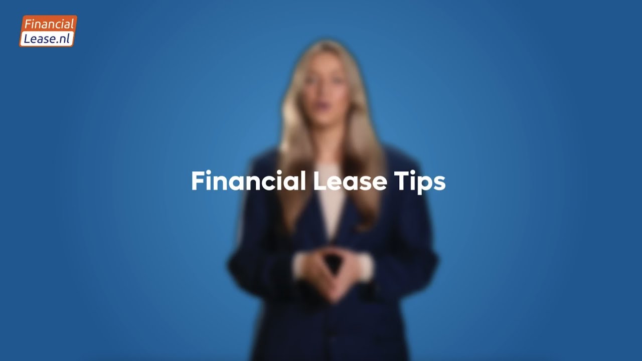 Financial Lease tips: maandbedrag verlagen | FinancialLease.nl - YouTube