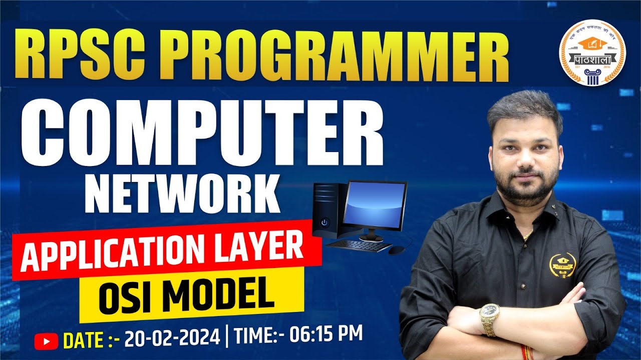 Rpsc Programmer Computer Network Application Layer Osi Model By Sanjay Sir Youtube