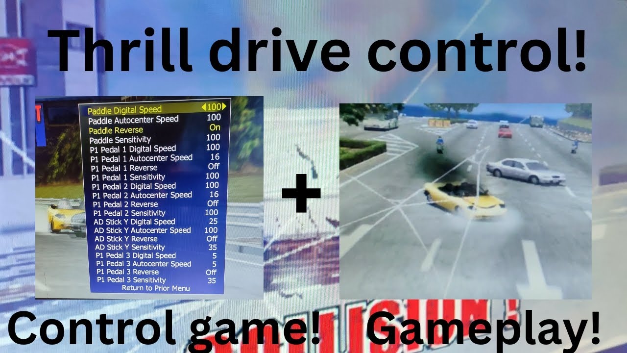 Thrill drive control + fix issue! (download link + game control ...