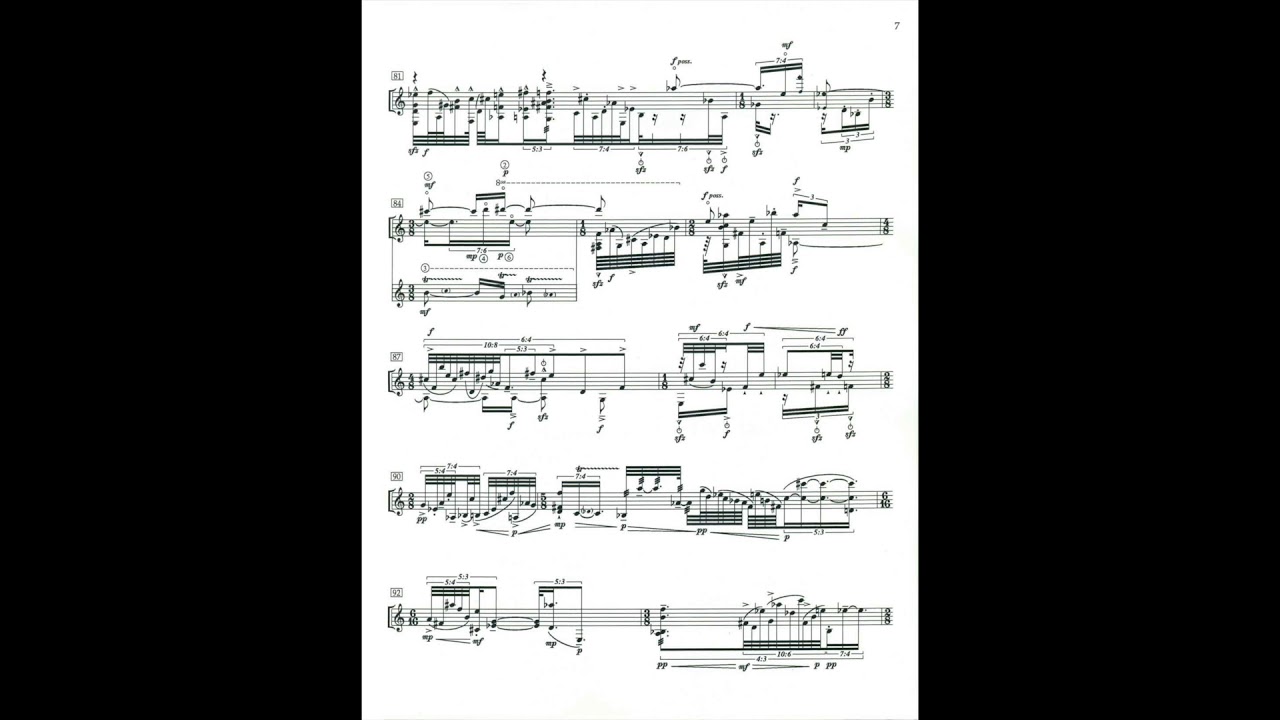 Jason Eckardt – Paths of Resistance [w/ score] - YouTube