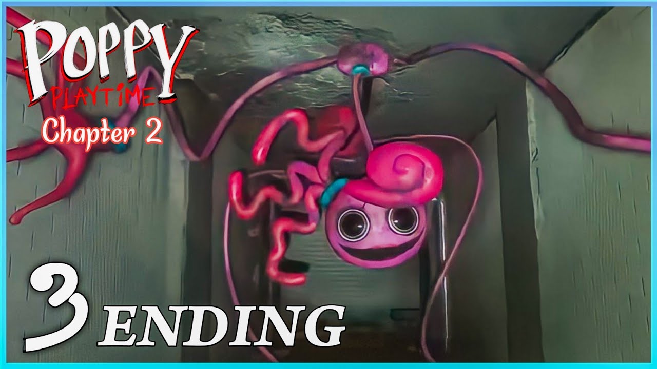 Poppy Playtime Chapter 2 Gameplay Ending | Poppy Playtime 2 Ending in ...