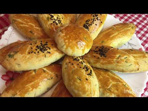 Pendirli Poğaça resepti (Mayasız Peynirli Dereotlu Poğaça)