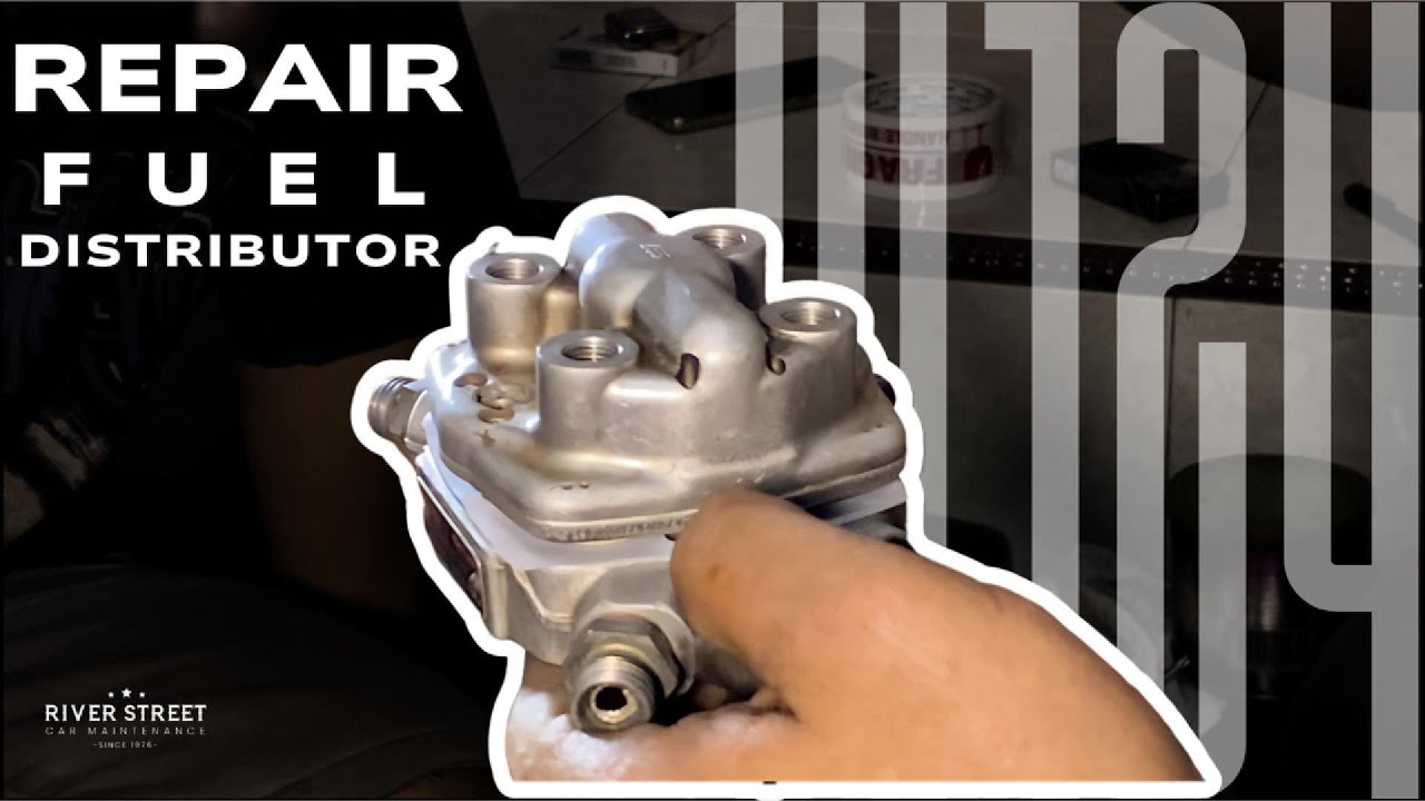 Repairing Fuel Distributor | Mercedes-Benz W124 230E - YouTube
