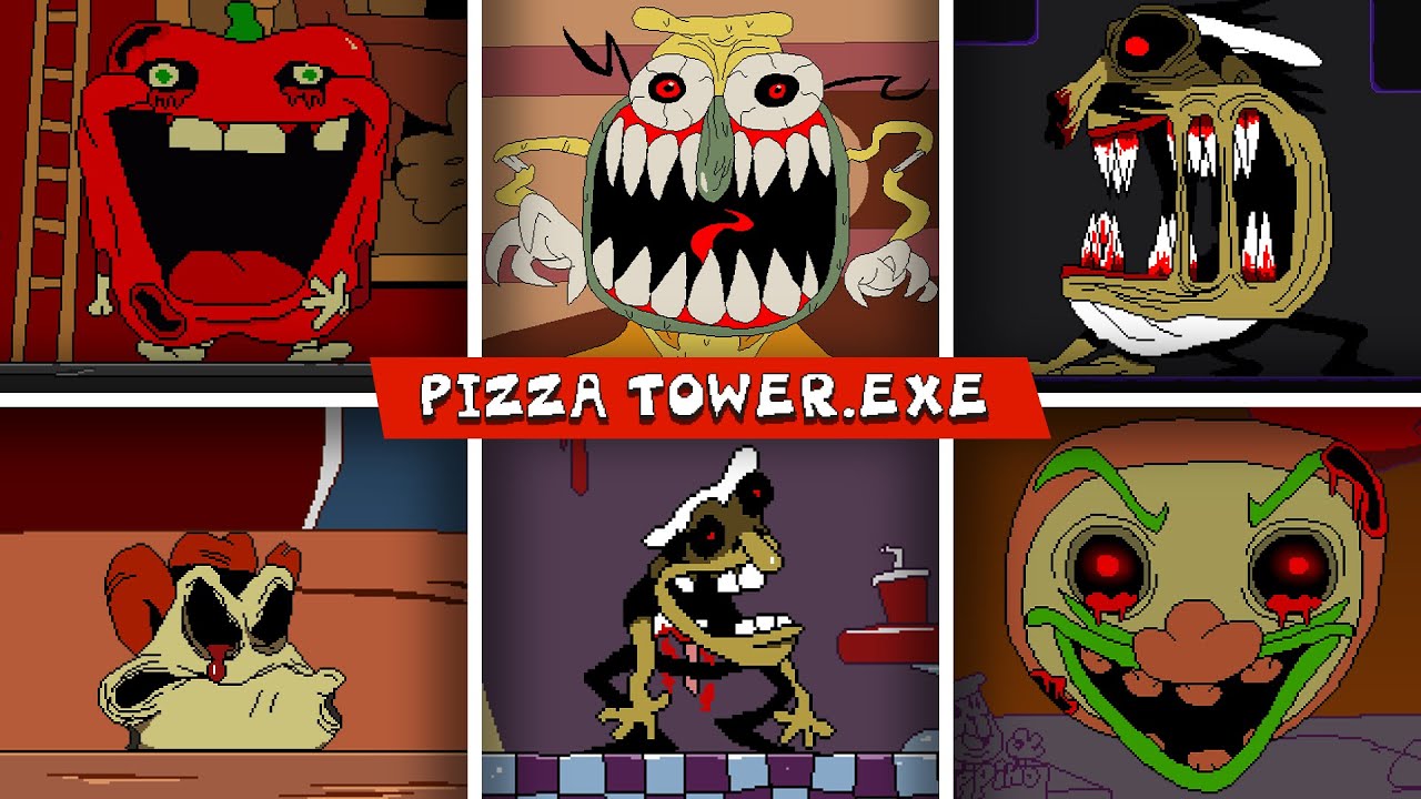 Perman: Pizza Tower, but All the Bosses are HORROR VERSION (Part 2 ...
