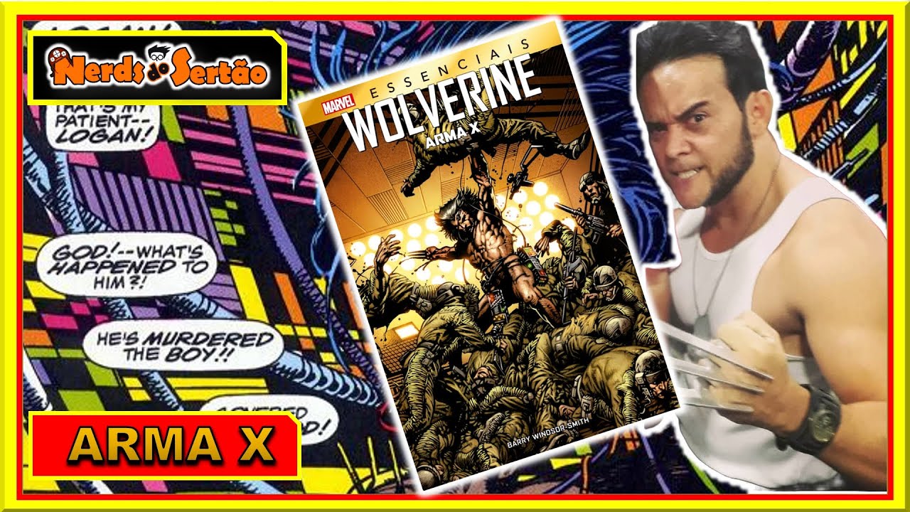 WOLVERINE ARMA X! coleção marvel essenciais capa dura #marvel #panini # ...