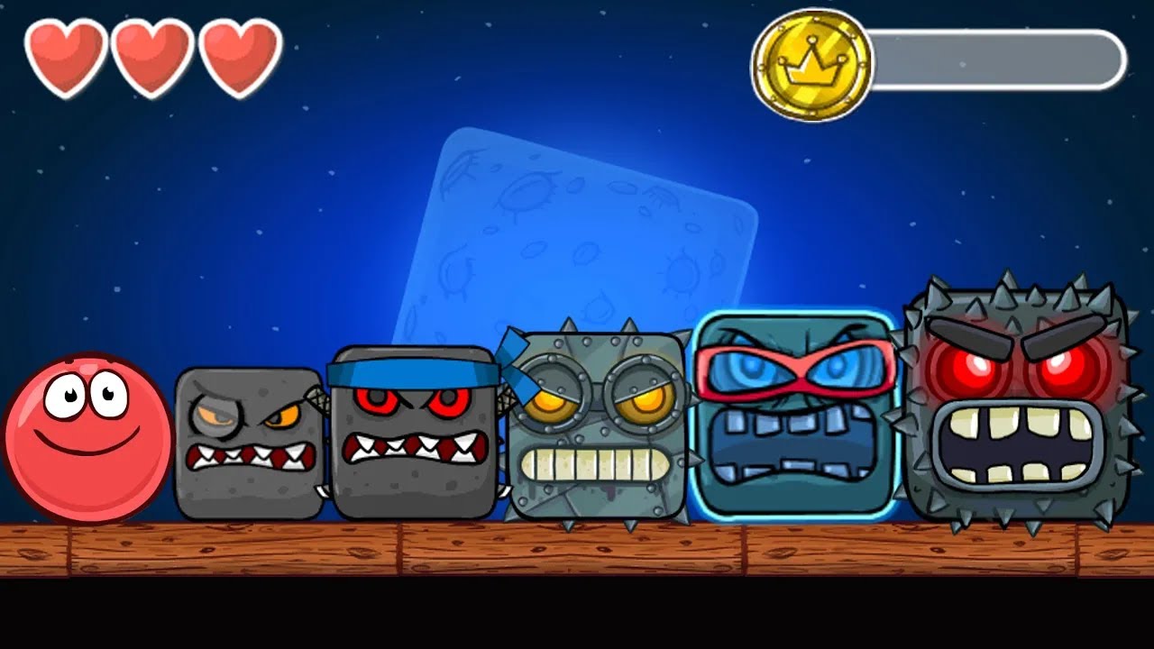 Red Ball 4 - All Bosses - Boss Fight - One Lives Challenge - Gameplay ...