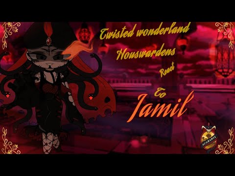 Twisted wonderland housewardens react to Jamil - YouTube
