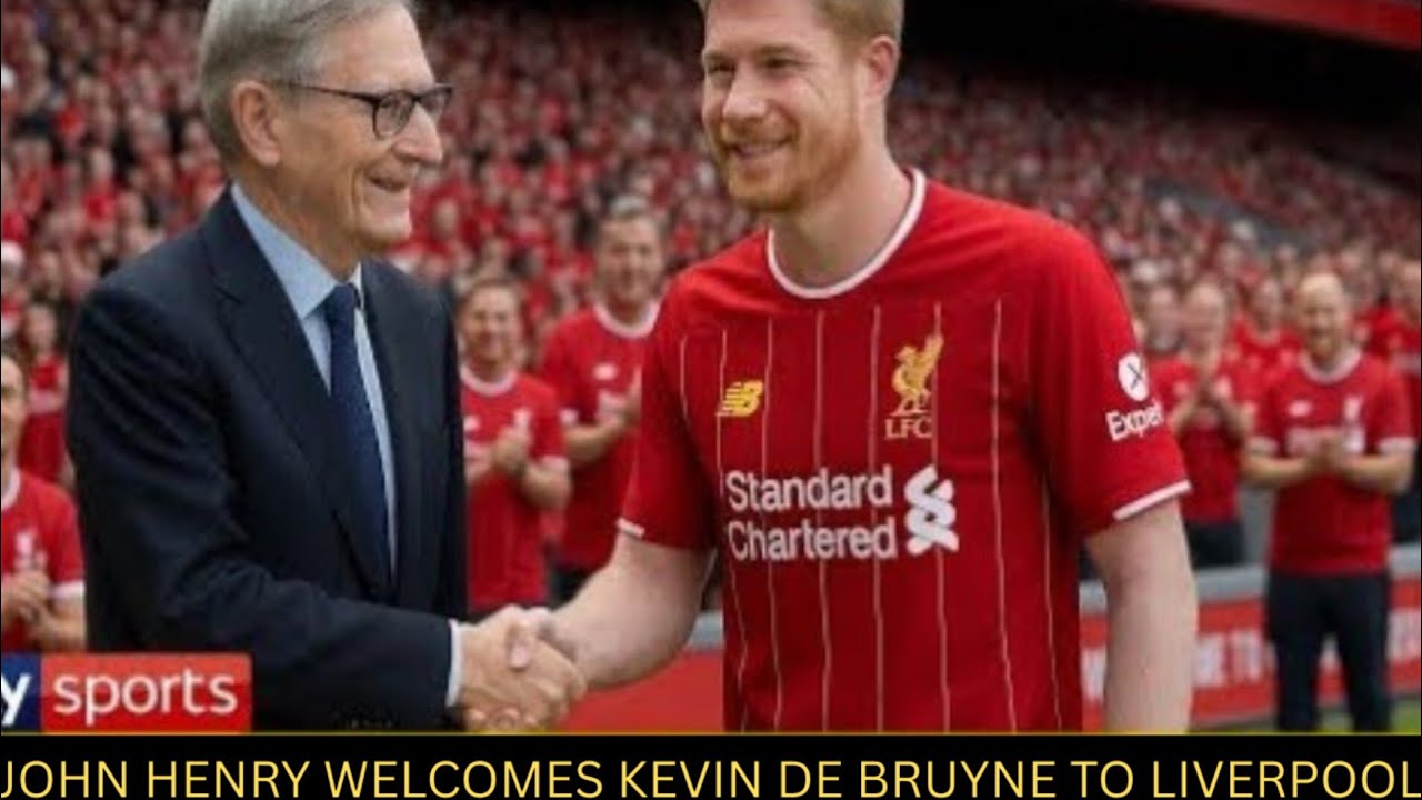 🚨 KEVIN DE BRUYNE UNVEILED AT LIVERPOOL - YouTube