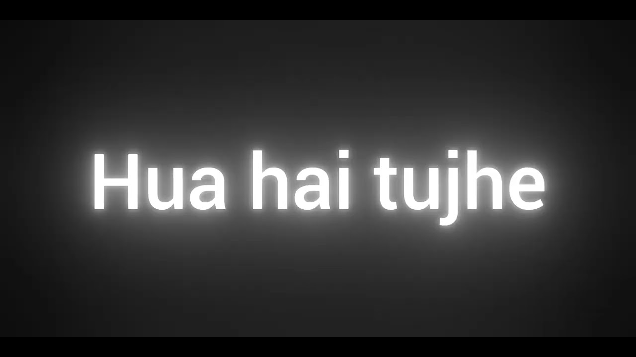Tera Hone Laga Hu Amv Youtube