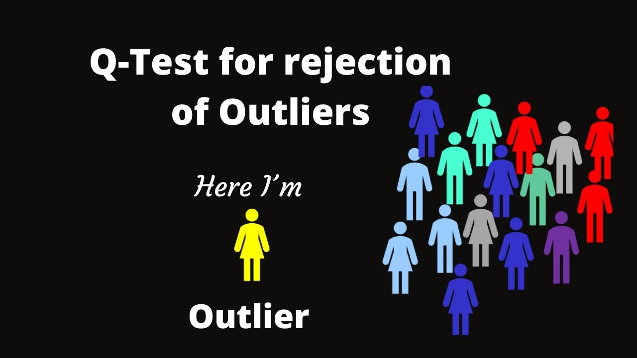 Q -Test for Rejection of Outliers - YouTube