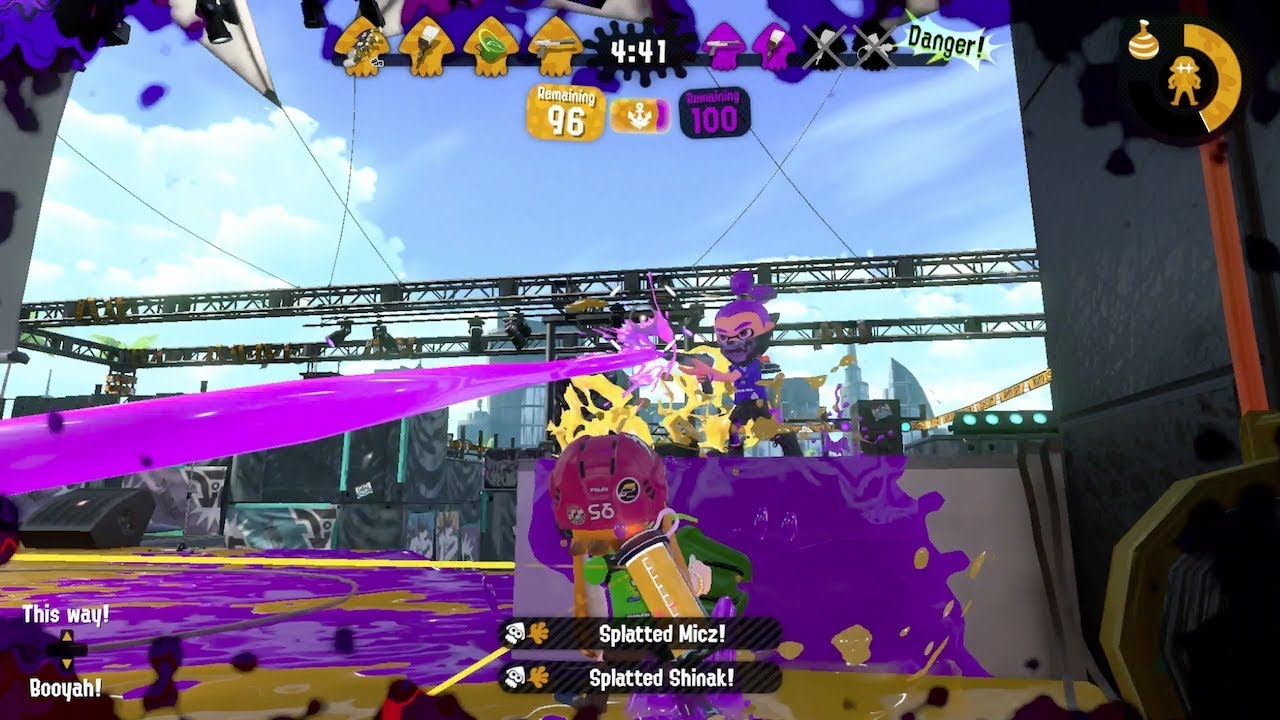 Splatoon 2: Fighting back the purple menace in Splat Zones [11(1)-4 ...