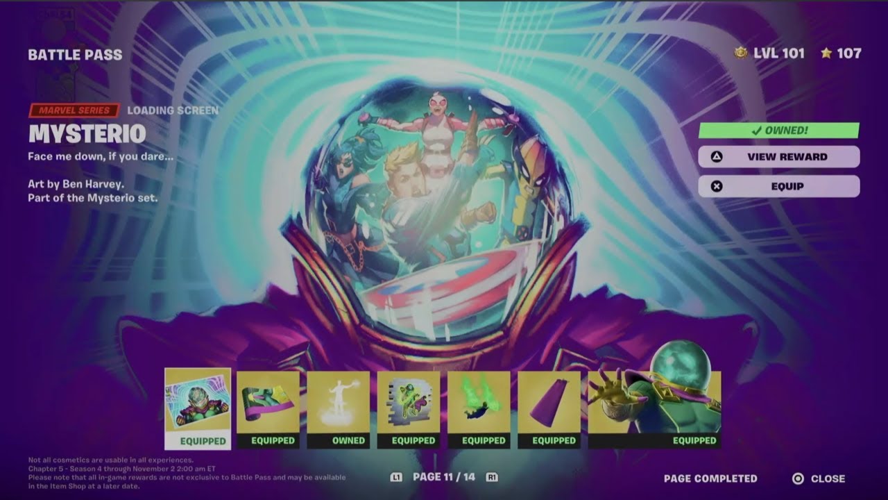 How to Unlock Mysterio Loading Screen in Fortnite | Battle Pass Rewards ...