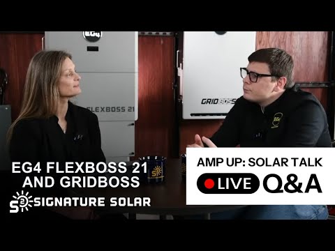 Amp Up: Solar Talk - Ep. 1 - EG4 FlexBOSS 21 & GridBOSS - YouTube
