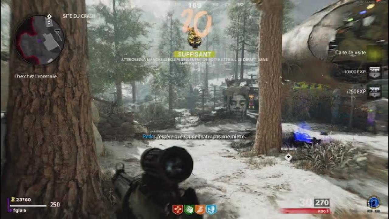 Cold war zombie: Dark ops: "suffisant" - YouTube