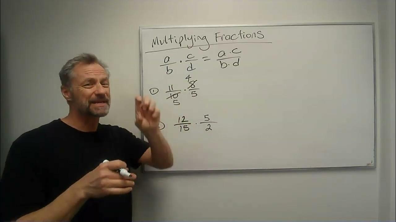 Multiplying Fractions - YouTube