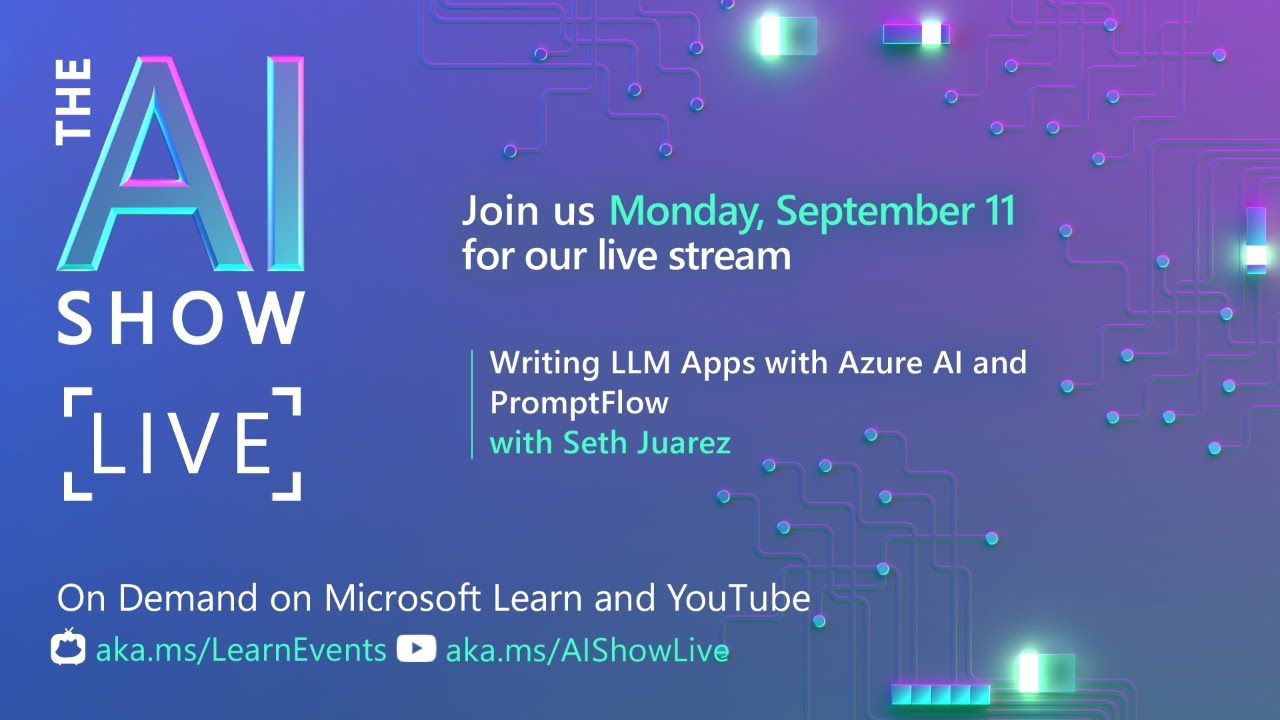Writing LLM Apps with Azure AI and PromptFlow - YouTube