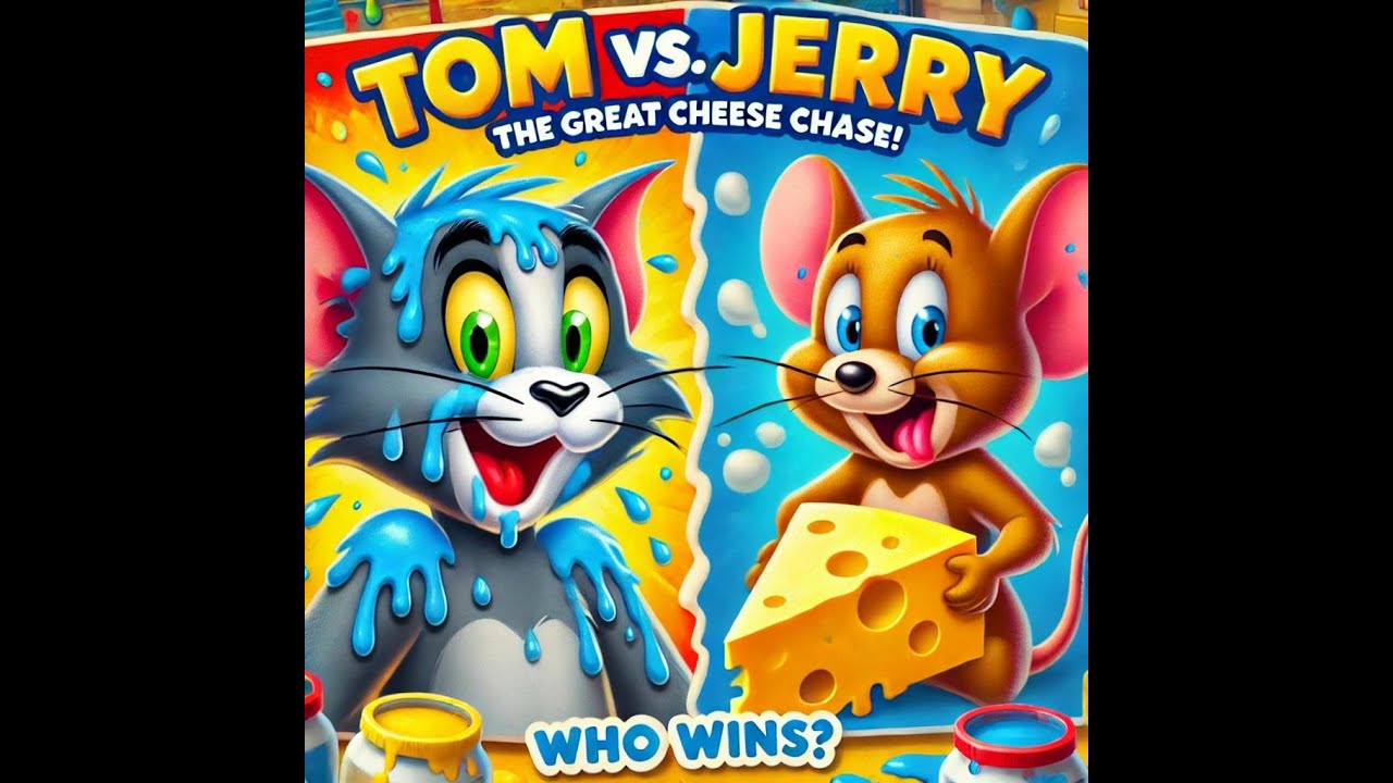 Tom and Jerry: The Big Cheese Chase 🧀 | Fun Rhyming Adventure for Kids ...