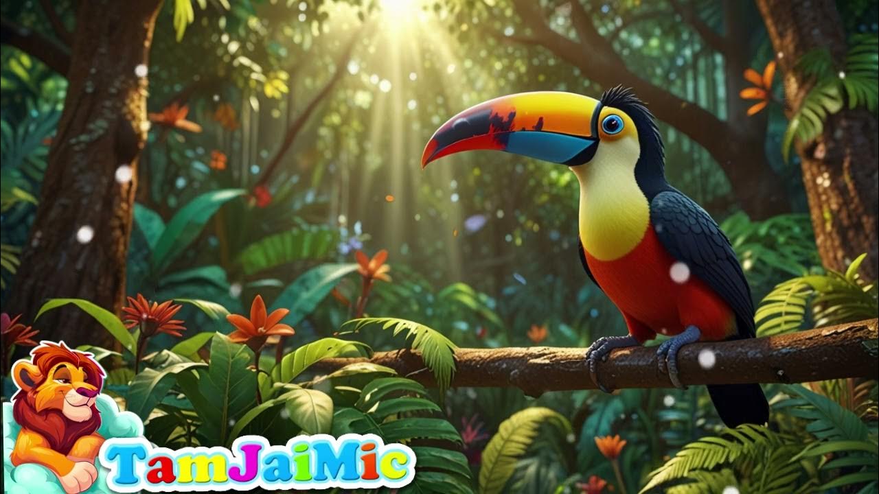 Toby the Tapping Toucan : Preschool Kidsong - YouTube