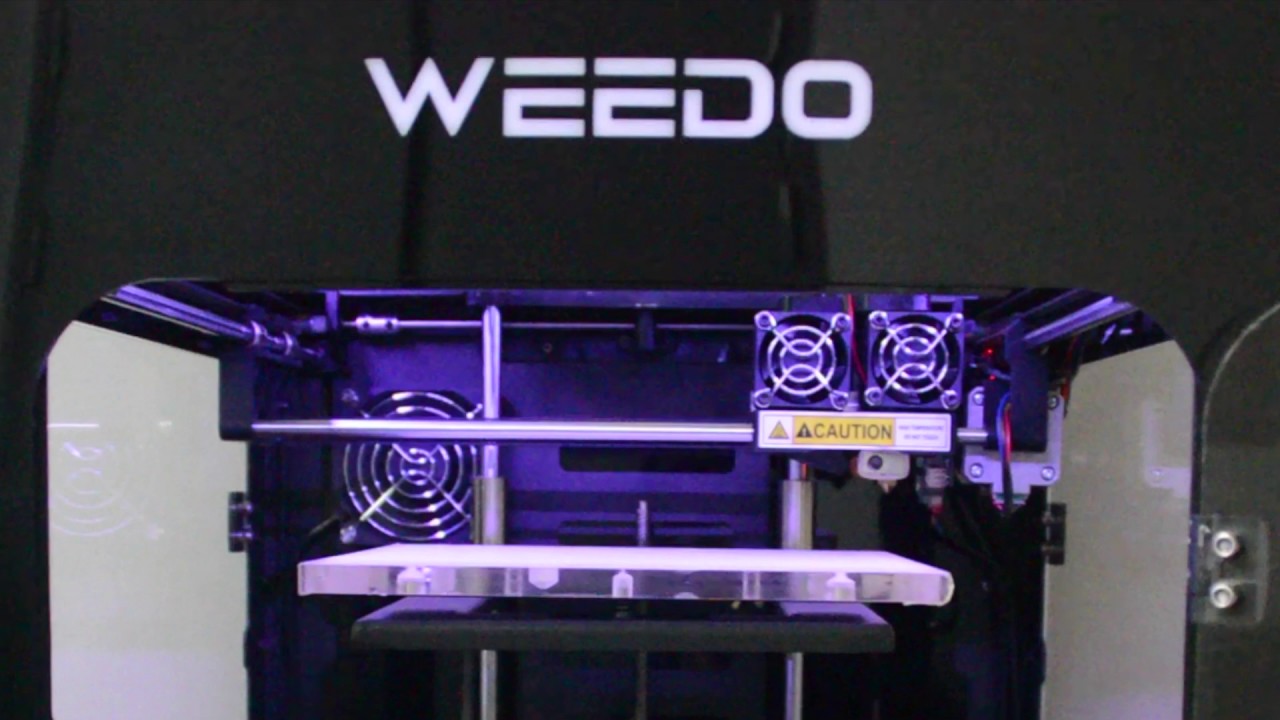 WEEDO F152 3D Printer Brief - YouTube
