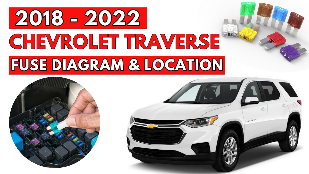 Chevrolet Traverse (2018 to 2022) Fuse Box Diagrams & Location Guide ...