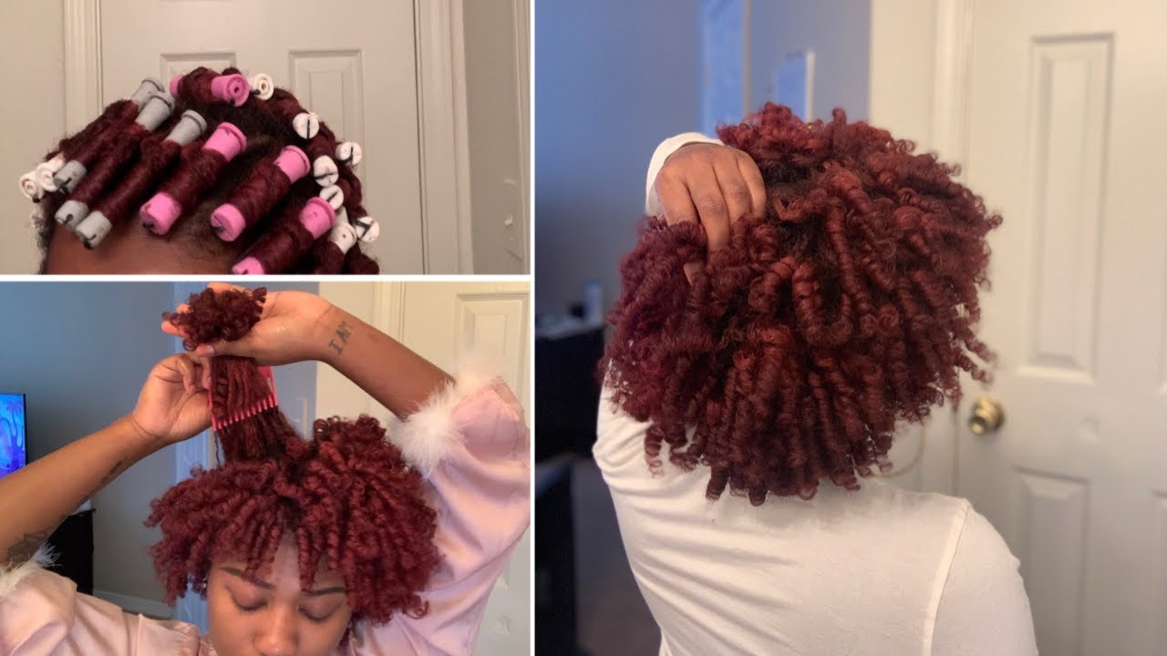 How To Get The Perfect Perm Rod Set | Natural Hair (3c/4a) - YouTube